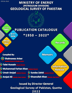GSP Publication Products – Geological Survey of Pakistan – GSP