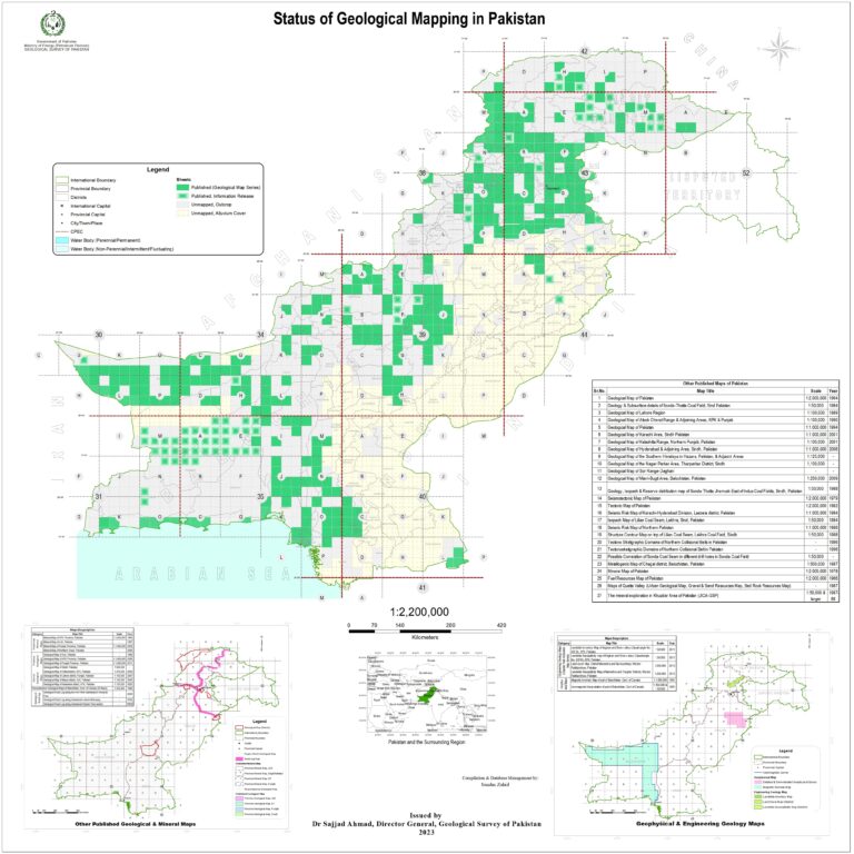 GSP Publication Products – Geological Survey of Pakistan – GSP